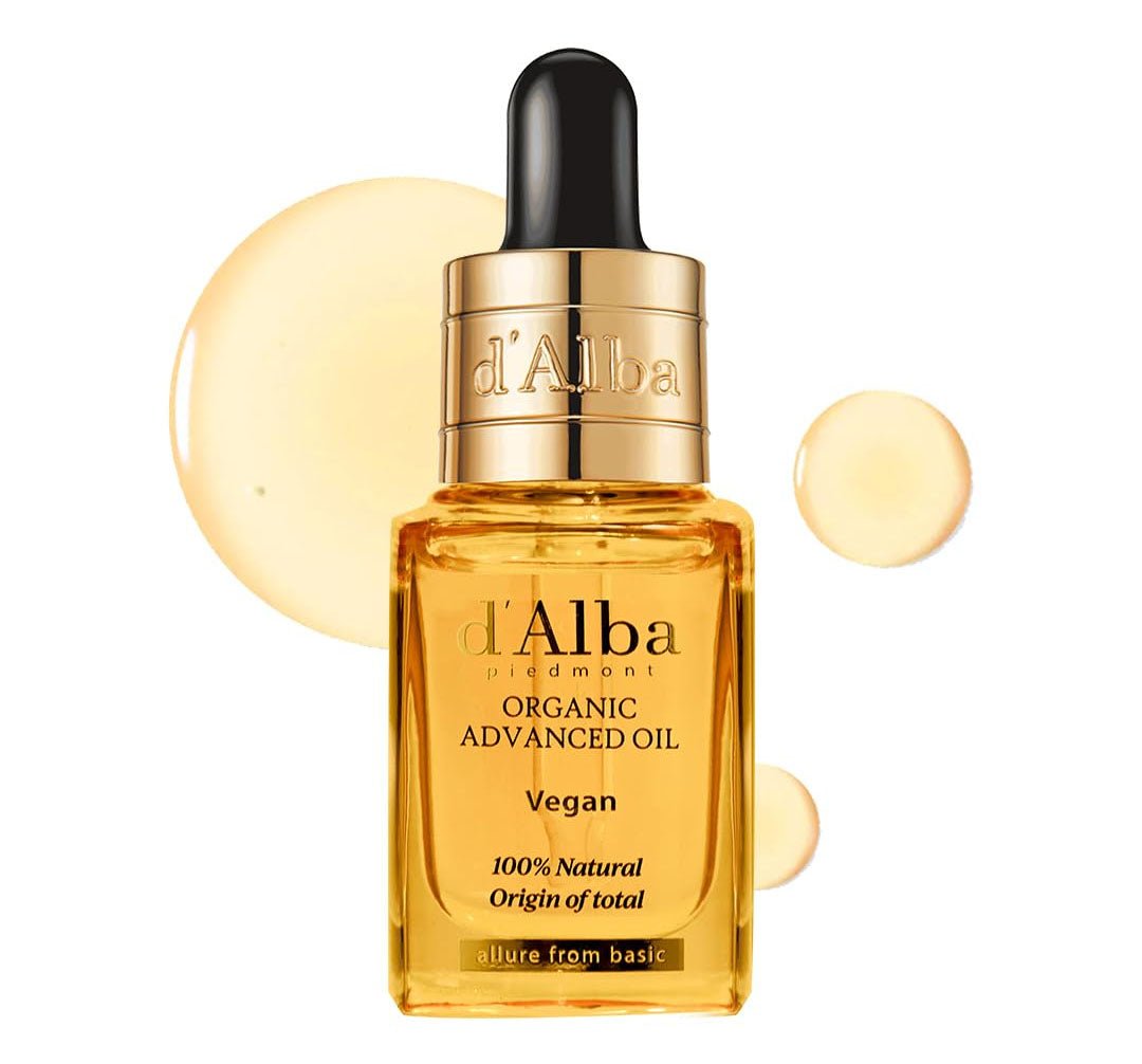 Buy D'Alba Organic Advanced Oil 17ml in Australia - K-Beauty Online