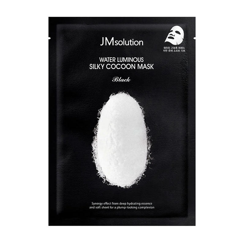 Buy JM Solution Water Luminous Silky Cocoon Mask Black 35ml in ...
