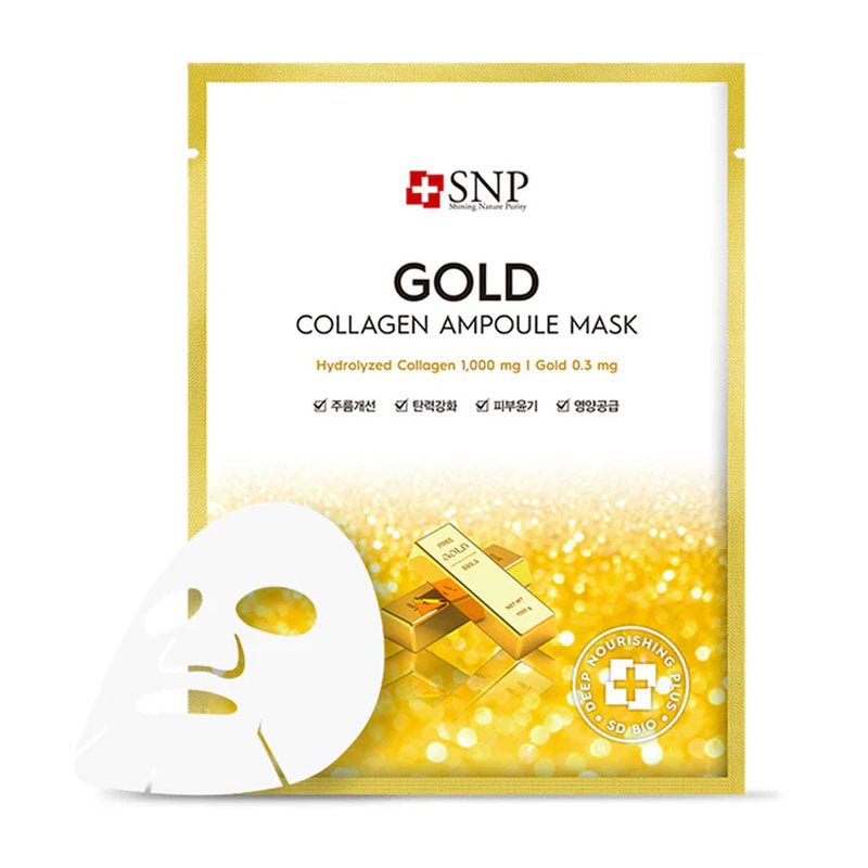 Buy SNP Gold Collagen Ampoule Mask 25ml in Australia - Korean Skincare ...